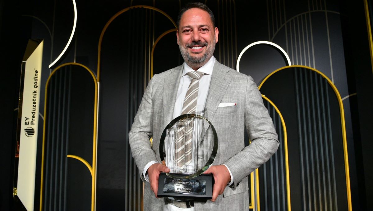 Nagrada EY Preduzetnik godine za Branka Babića, osnivača kompanije ...