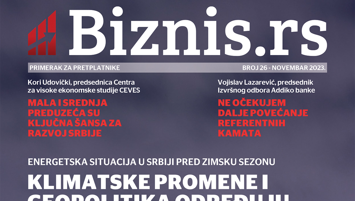 Biznis.rs magazin – Broj 26, novembar 2023. | Biznis.rs